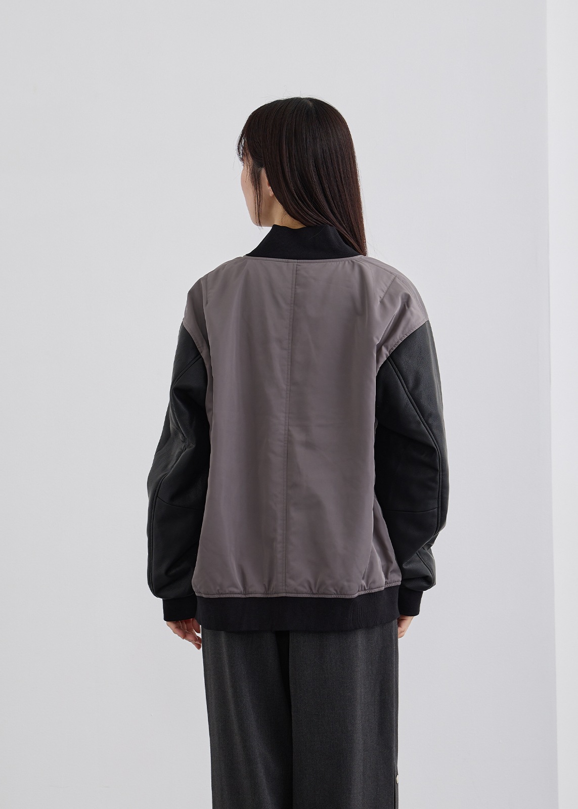 【neuf cent neuf】バイカラー ボンバー ジャケット | NEW ARRIVAL | Cour Carre an ONLINE STORE