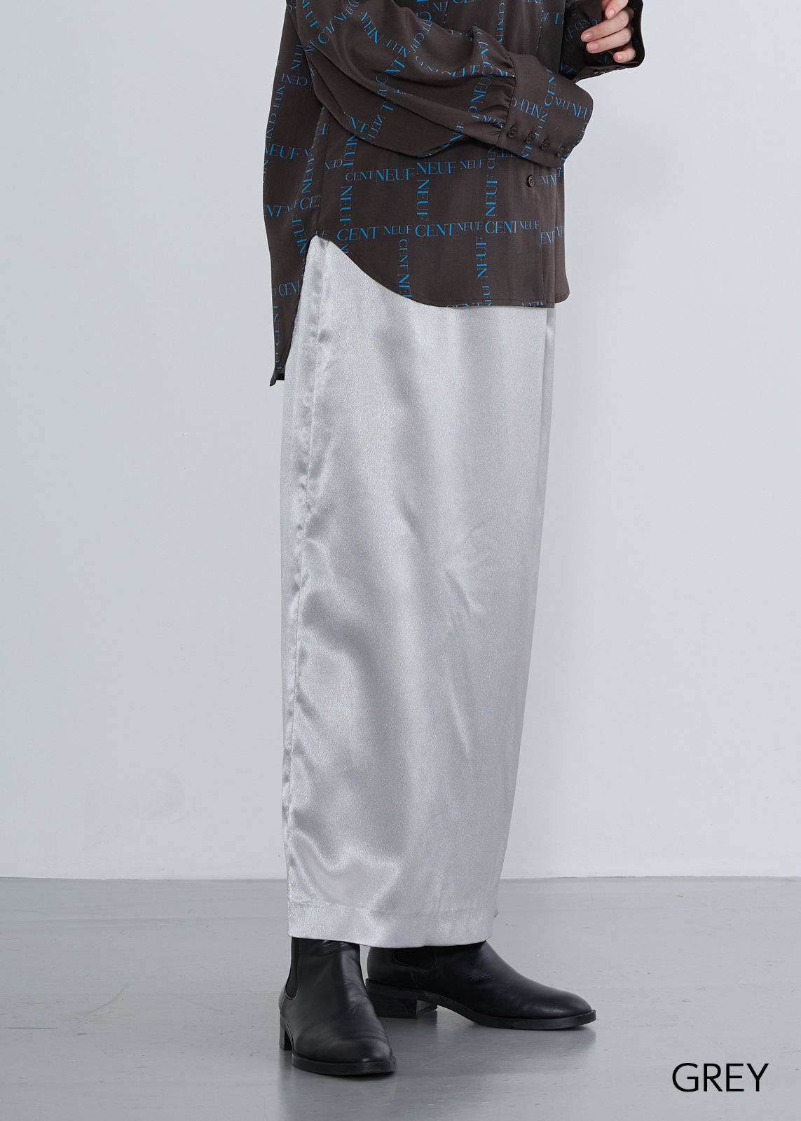 【neuf cent neuf】 メタリックペンシルスカート | BRAND,neuf cent neuf | Cour Carre an ...