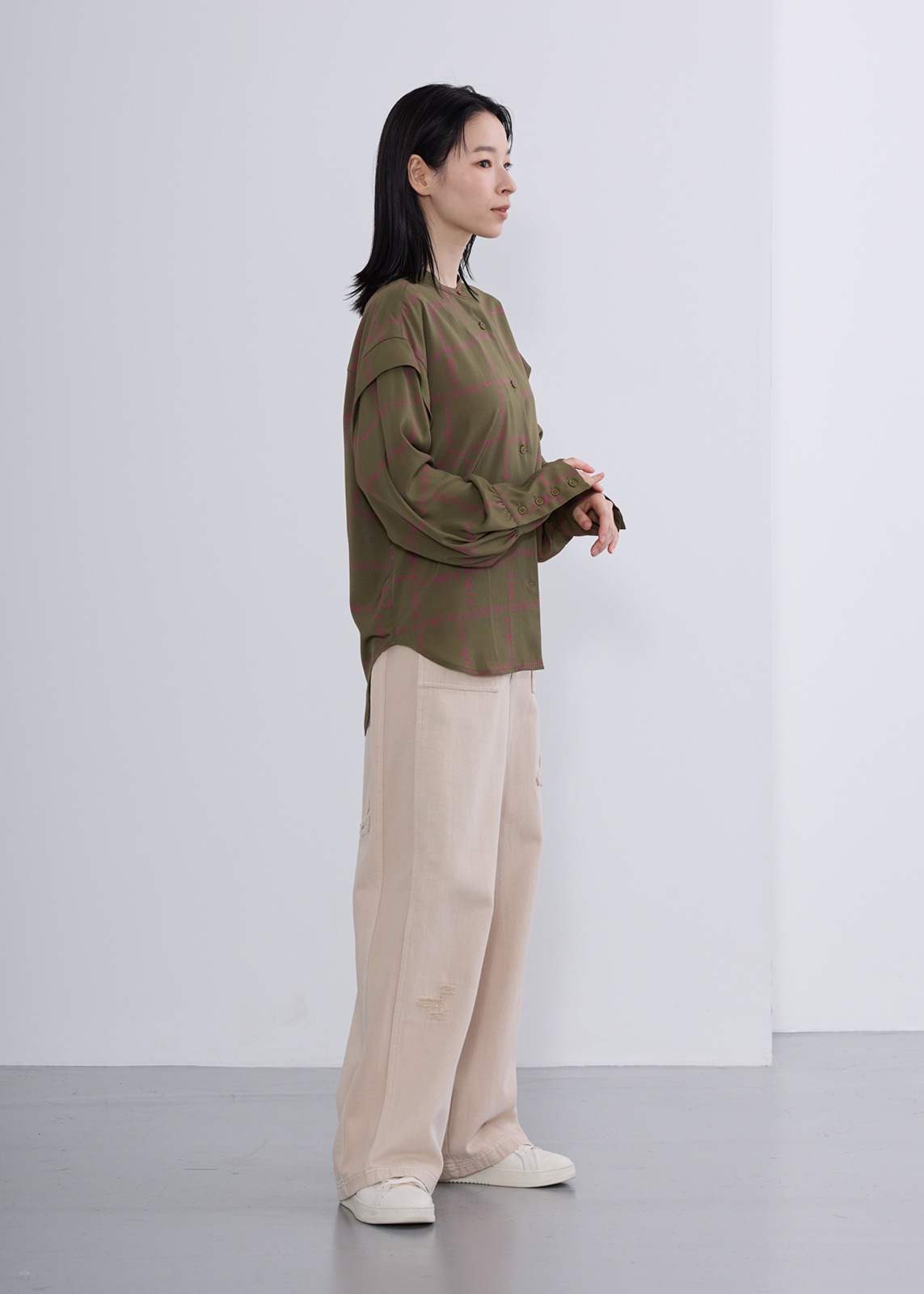 【neuf cent neuf】 クラシカルロゴチェックブラウス | NEW ARRIVAL | Cour Carre an ONLINE STORE