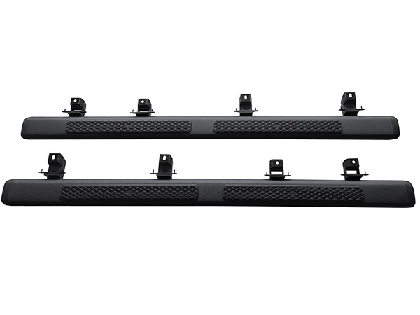 MOPAR純正 チューブ サイドステップ サイドバー サイドアーマー パウダーコート仕上げ ツヤなし アルミ製 ジープ JT グラディエーター ...