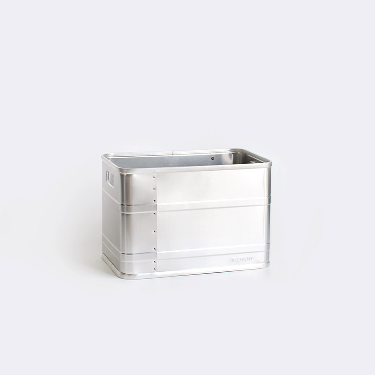 DELTA/MT｜UtilityST60 アルミコンテナ（アルミニウム 43L）（シルバー） 通販｜DUPON35