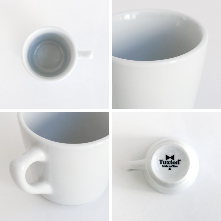 Tuxton タクストン｜White Plain Mug 通販｜DUPON35