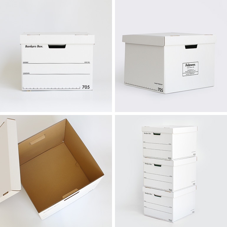 Fellowes フェローズ｜BANKERS BOX 705ボックス 3個1パック（ブラック） 通販｜DUPON35