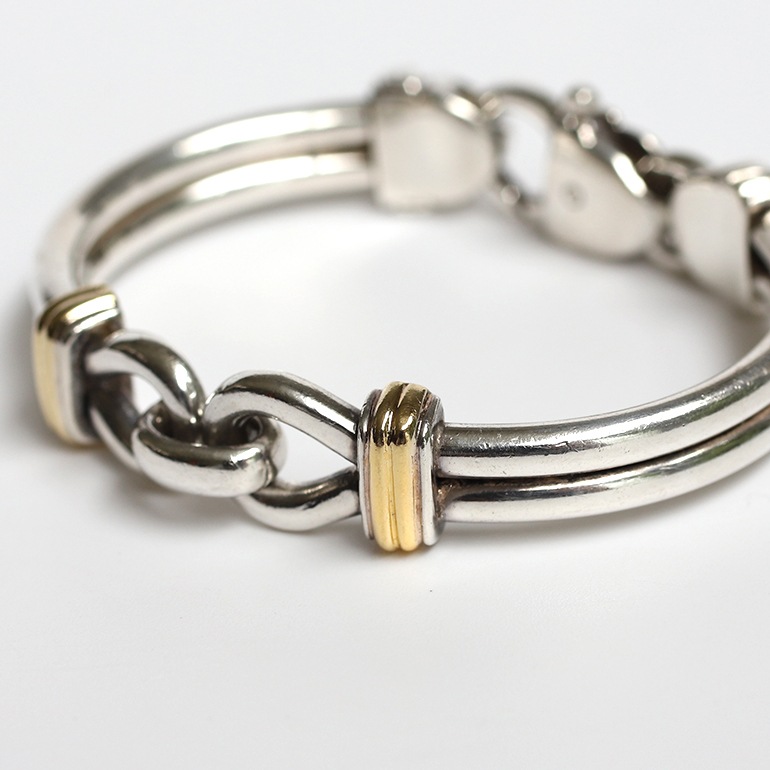 【VINTAGE】TIFFANY&Co. Double Loop Bracelet | VINTAGE | MATILDE