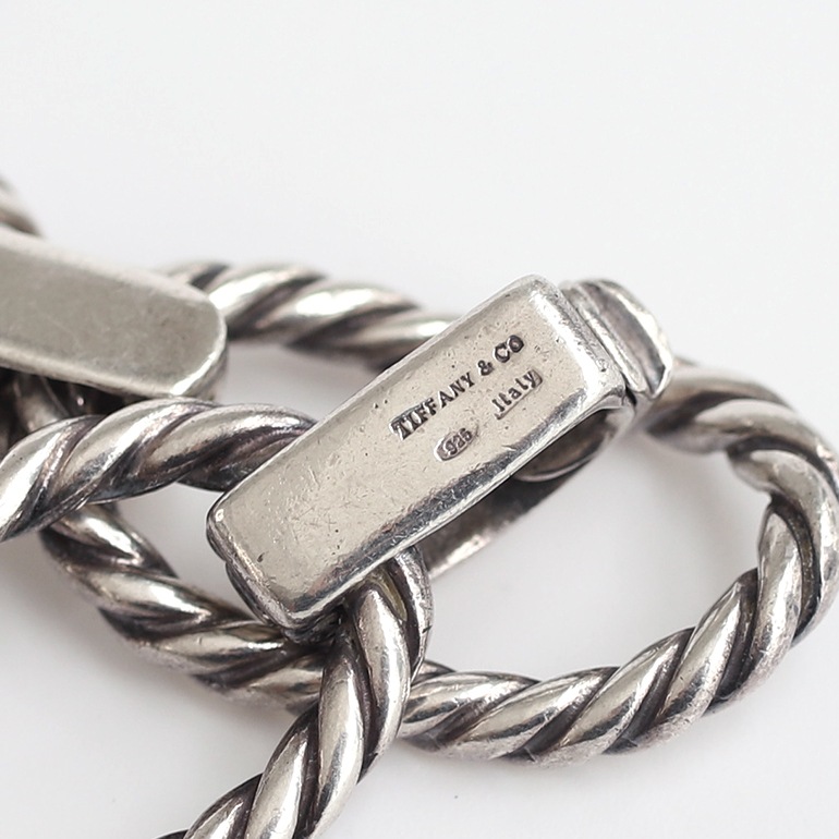 【VINTAGE】TIFFANY&Co. Twist Rope Bracelet（oval） | VINTAGE | MATILDE