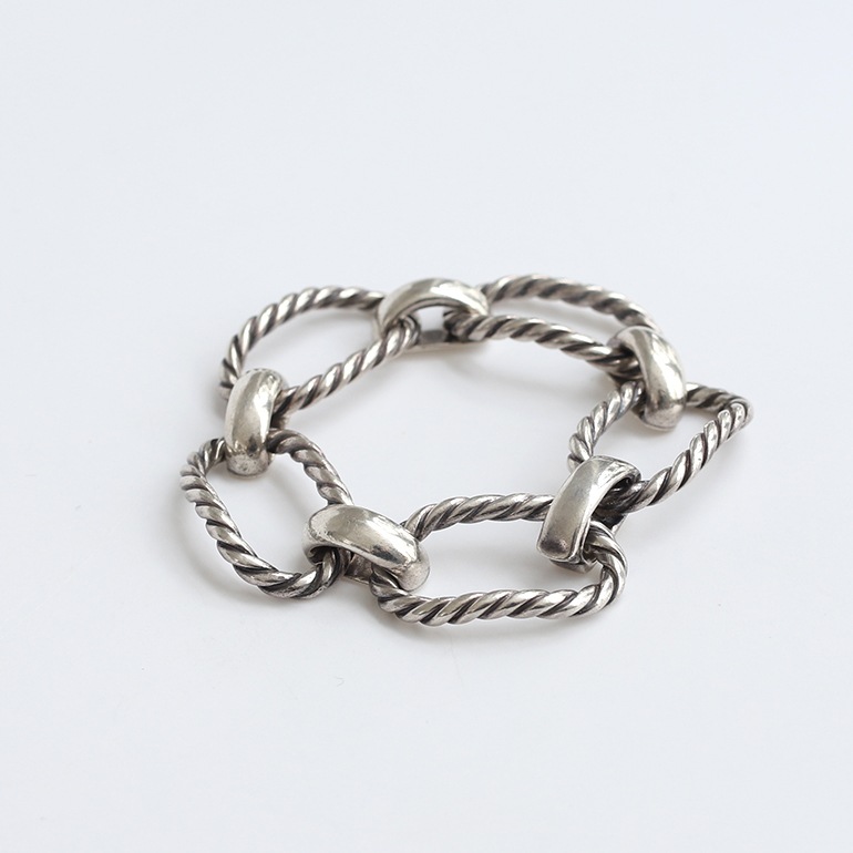 【VINTAGE】TIFFANY&Co. Twist Rope Bracelet（oval） | VINTAGE | MATILDE