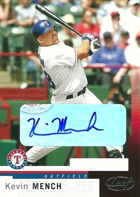 ケビン メンチ 2004 Leaf Autographs / Kevin Mench ｜カードファナティック公式通販