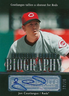 ジョン・コートラングス MLBカード Jon Coutlangus 2007 Exquisite Collection Rookie ...