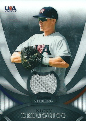 ニッキー・デルモニコ MLBカード Nicky Delmonico 2010 Bowman Sterling USA Baseball ...