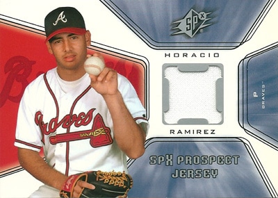 ホラシオ・ラミレス MLBカード Horacio Ramirez 2001 SPx Prospect Jersey ｜カードファナティック公式通販