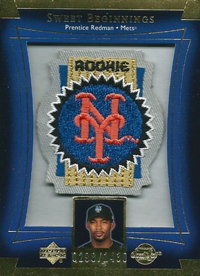 プレンティス・レッドマン MLBカード Prentice Redman 2003 Sweet Spot Sweet Beginnings ...