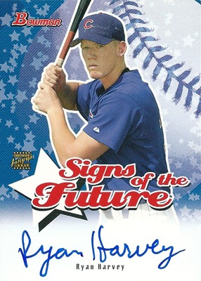 ライアン・ハービー MLBカード Ryan Harvey 2004 Bowman Sign of the Future ｜カードファナティック公式通販