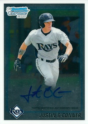 ジャスティン・オコナー MLBカード Justin O'Conner 2010 Bowman Chrome Draft Prospect Autographs ｜カードファナティック公式通販