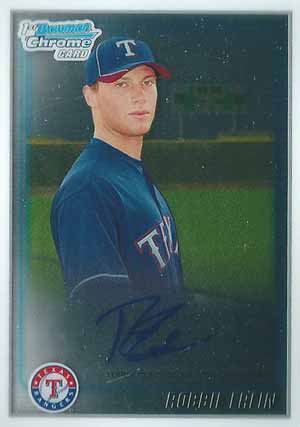 ロビー・アーリン MLBカード Robbie Erlin 2010 Bowman Chrome Prospect Autographs ...