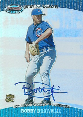 ボビー・ブラウンリー MLBカード Bobby Brownlie 2004 Bowman's Best Autographs ｜カード ...