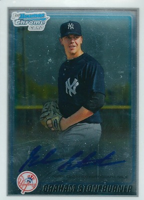 グラハム・ストーンバーナー MLBカード Graham Stoneburner 2010 Bowman Chrome Prospect ...