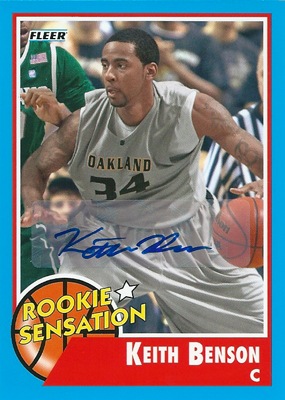 キース・ベンソン NBAカード Keith Benson 11/12 Fleer Retro Autographs ｜カードファナティック公式通販