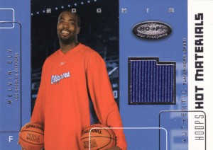 Melvin Ely 2002/03 Hoops Hot Prospects Hot Materials ｜カードファナティック公式通販