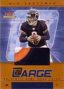 Rex Grossman 2004 Fleer Genuine At Large Patch 10枚限定！ ｜カードファナティック公式通販