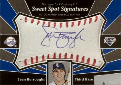 Sean Burroughs 2004 Sweet Spot Signatures ｜カードファナティック公式通販