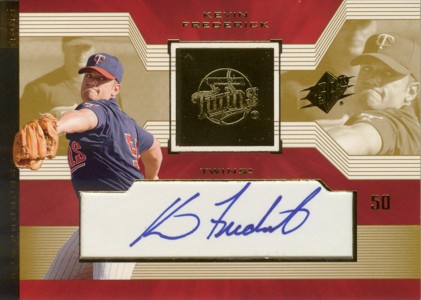 Kevin Frederick 2002 SPx Prospect Autographs ｜カードファナティック公式通販