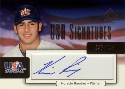 Horacio Ramirez 2004 SP Authentic USA Signatures 445枚限定！ ｜カードファナティック公式通販