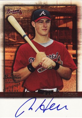 Aaron Herr 2001 Bowman Draft Picks Autographs ｜カードファナティック公式通販