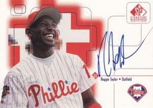 Reggie Taylor 1999 SP Signature Autographs ｜カードファナティック公式通販