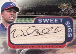 Wilson Betemit 2001 Fleer Showcase Sweet Sigs Lumber Edition ｜カード ...
