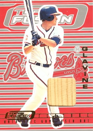 Tom Glavine 2001 Topps Fusion Feature Bat ｜カードファナティック公式通販