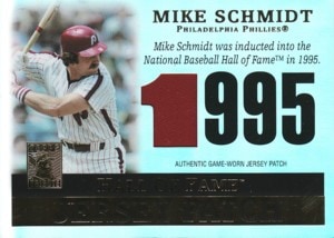Mike Schmidt 2004 Topps Tribute Hall of Fame Cut Signature Edition ...