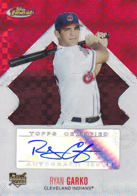 MLBカード【ライアン ガーコ】2006 Finest Rookie Autograph X-Fractors 250枚限定！(090/250 ...