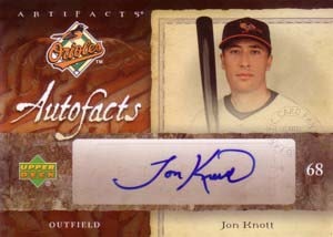 Jon Knott 2007 UD Artifacts Autofacts ｜カードファナティック公式通販