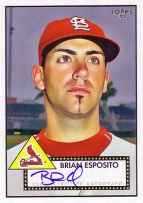 Brian Esposito 2007 Topps Rookies 1952 Signatures ｜カードファナティック公式通販