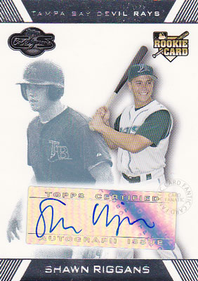 Shawn Riggans 2007 Topps Co-Signers Autograph Blue 225枚限定！ ｜カードファナティック公式通販