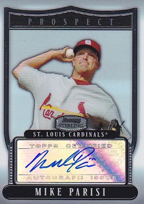 MLBカード【マイク パリシー】2007 Bowman Sterling Prospects Autograph （Mike Parisi ...