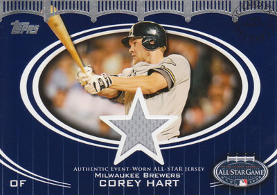 Corey Hart 2008 Topps Update All-Star Stitches ｜カードファナティック公式通販