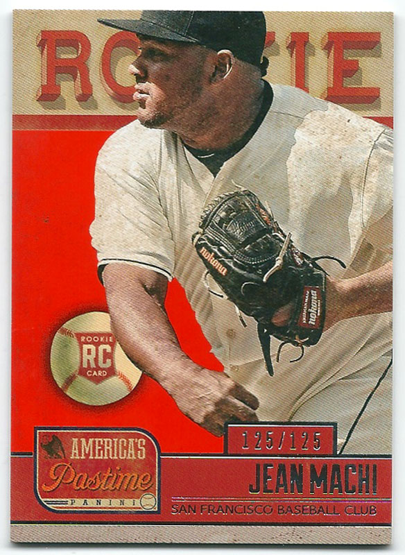 ジェーン・マチ 2013 America's Pastime Rookies Jean Machi 125/125 ｜カードファナティック公式通販