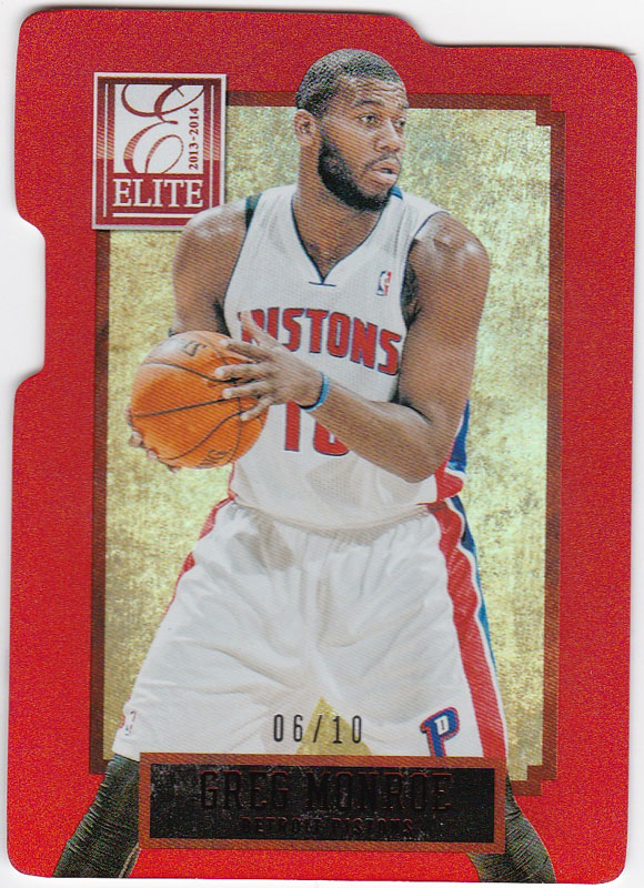 グレッグ・モンロー Greg Monroe 2013-14 Panini Elite Status 6/10 ｜カードファナティック公式通販