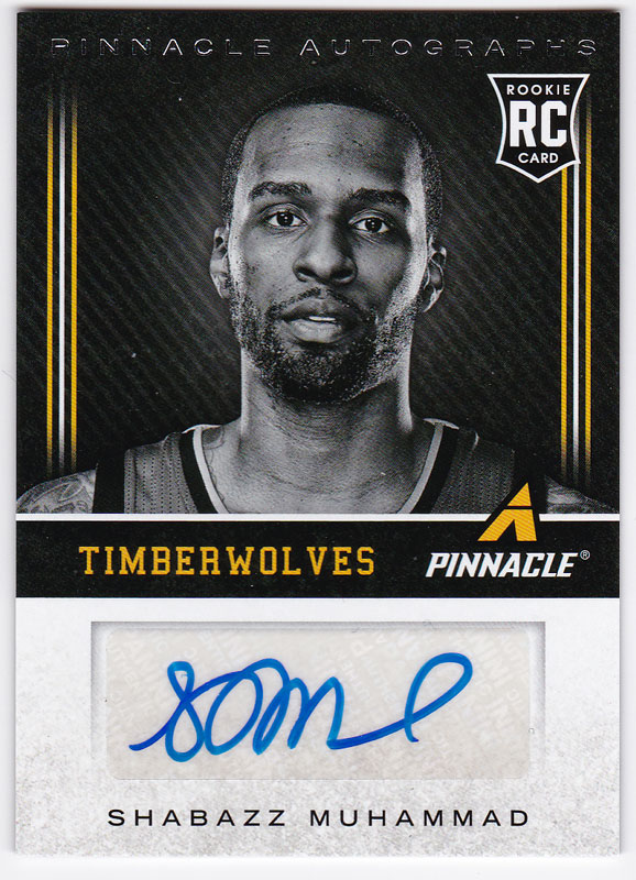 シャバズ・ムハンマド 2013-14 Panini Pinnacle Autographs Shabazz Muhammad ｜カードファナティック公式通販