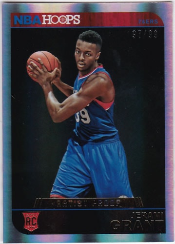 ジェラミ・グラント 2014-15 Panini Hoops Rookie Artist's Proof 97/99 Jerami Grant ...