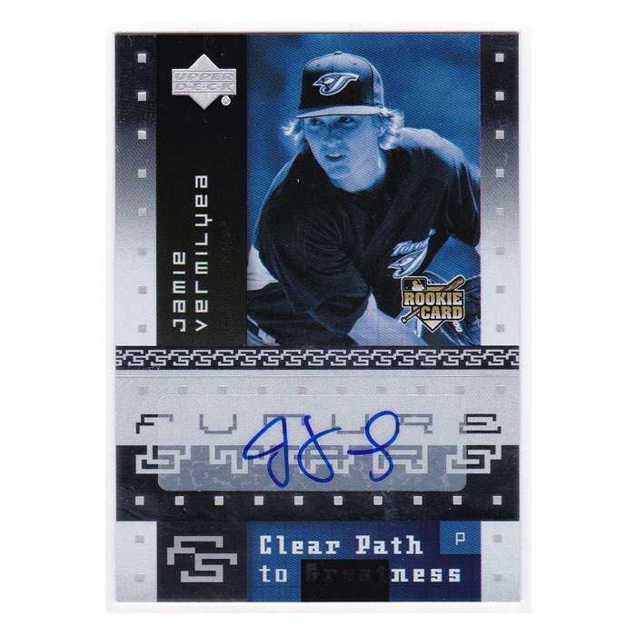 ジェイミー・バーミライア MLB 2007 UD Future Stars Clear Path to Greatness ...