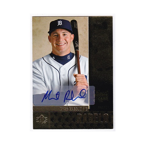 マイク・ラベロ MLB 2007 UD SP Rookie Edition Rookies Auto / Mike Rabelo ｜カード ...