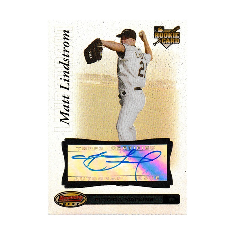 マット・リンドストロム 2007 Bowman's Best Autographs / Matt Lindstrom ｜カードファナティック公式通販