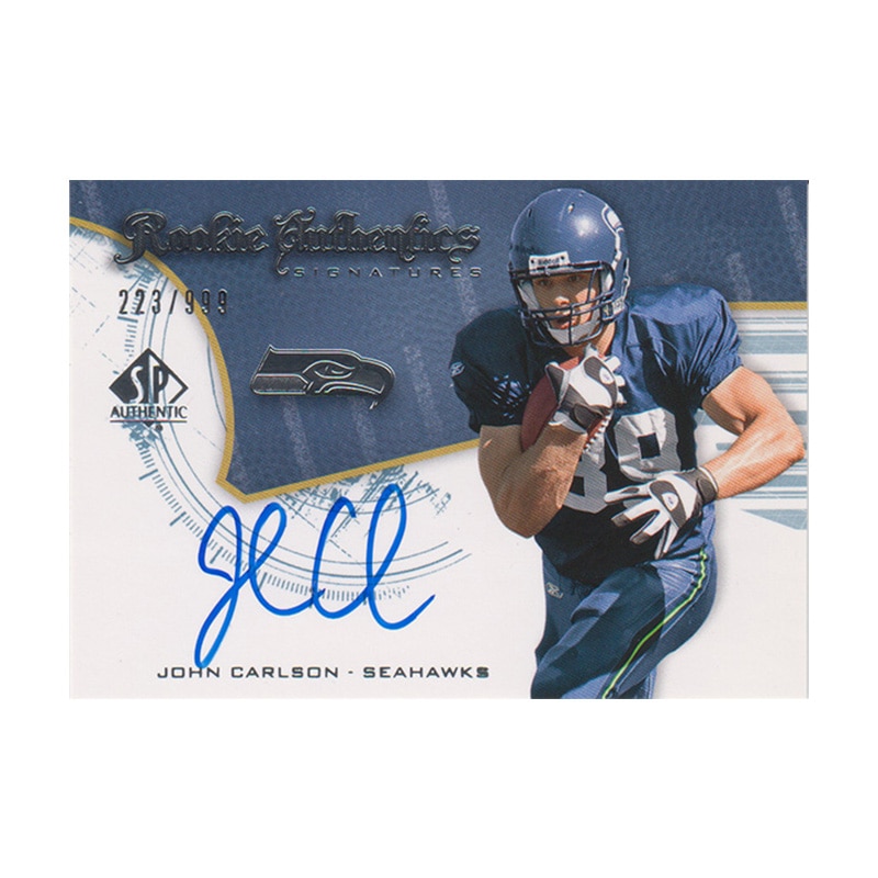 ジョン・カールソン 2008 SP Authentic Rookie Authentics Signatures 223/999 John ...