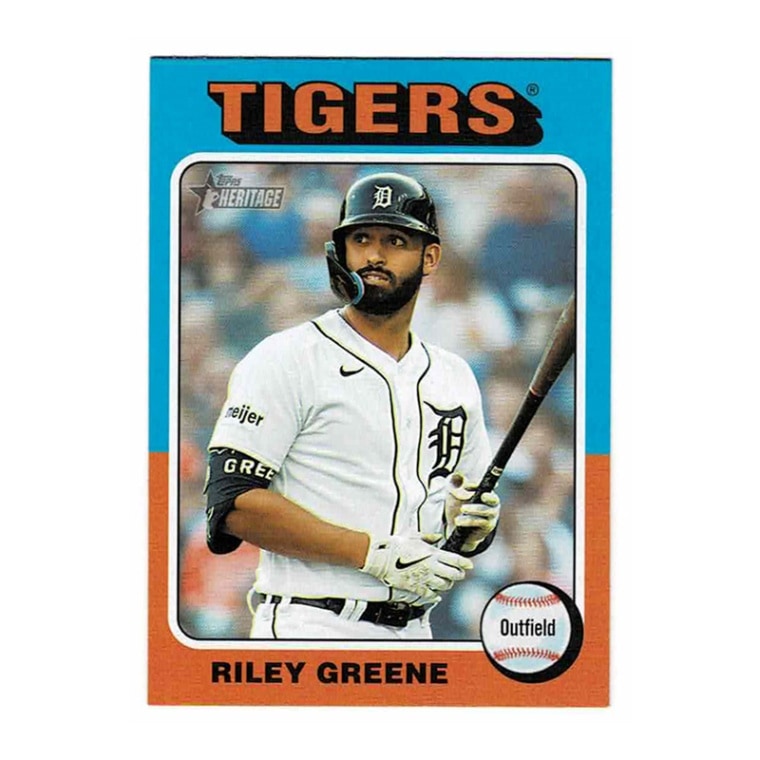 ライリー・グリーン/Riley Greene 2024 Topps Heritage Missing Facsimile Signature ...