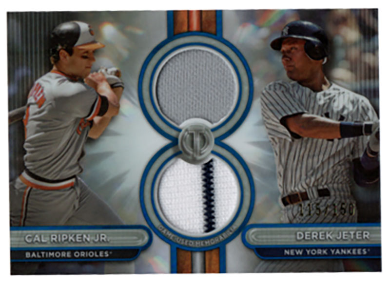 Cal Ripken Jr.&Derek Jeter 2024 Topps Tribute 115/150 ｜カードファナティック公式通販