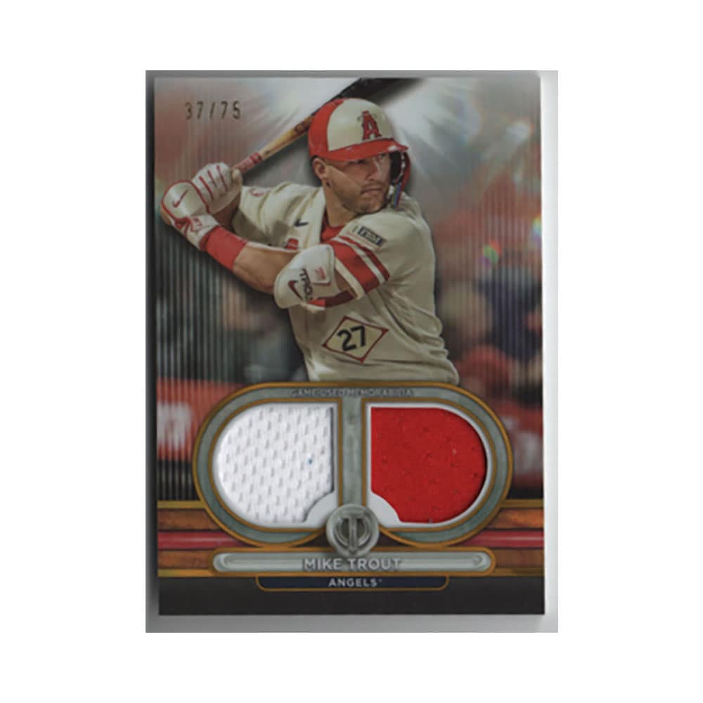 Mike Trout 2024 Topps Tribute 37/75 ｜カードファナティック公式通販