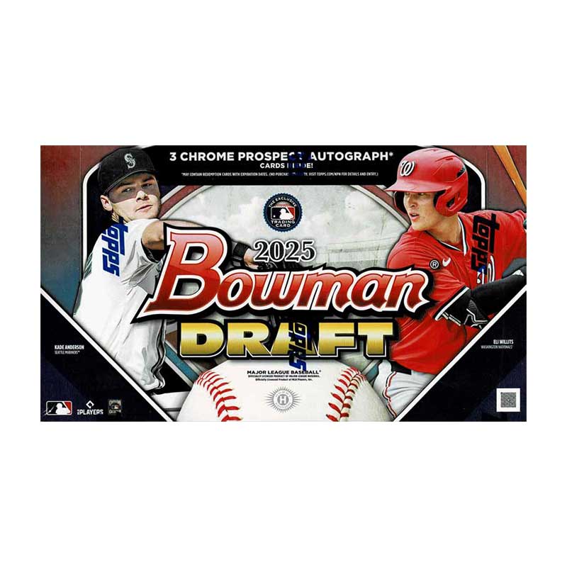 MLB 2025 Topps Bowman Draft Baseball Hobby Box 1/17入荷！！ ｜カードファナティック公式通販