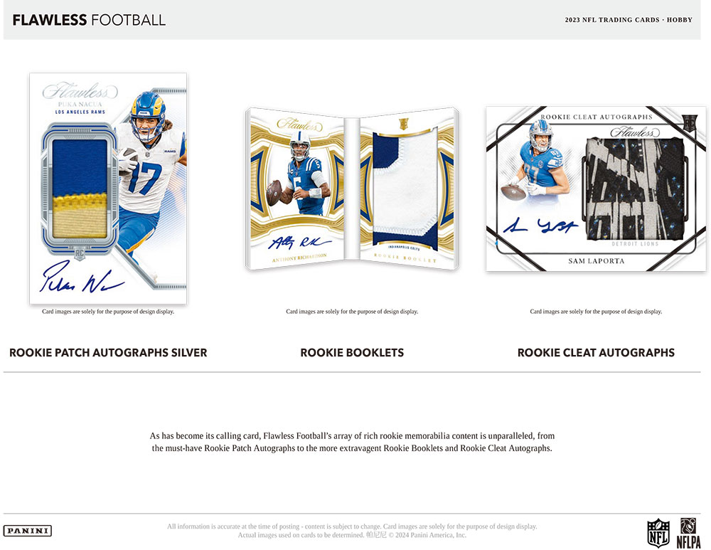 NFL 2023 Panini Flawless Football Box 11/27入荷 ｜カードファナティック公式通販